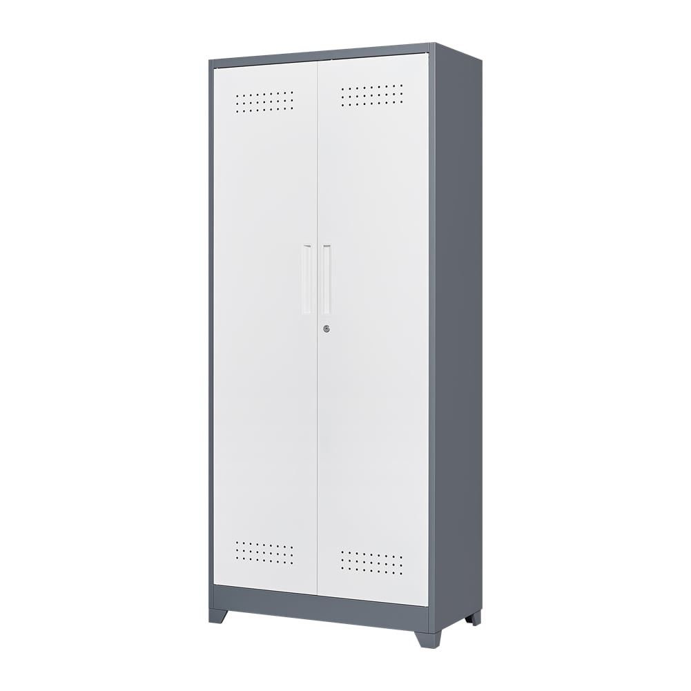 M optimized Metal Storage Cabinet with Lock, 73" 65" Garage Storage ...