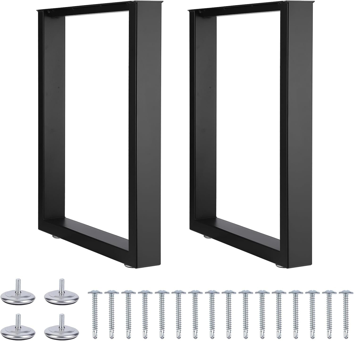 M optimized Metal Table Leg Square Industrial Steel Tube Desk Legs ...