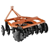 Notched Disc Harrow Plow 5 FT Fits for Category 0 & 1 Tractor, 3 Point ...
