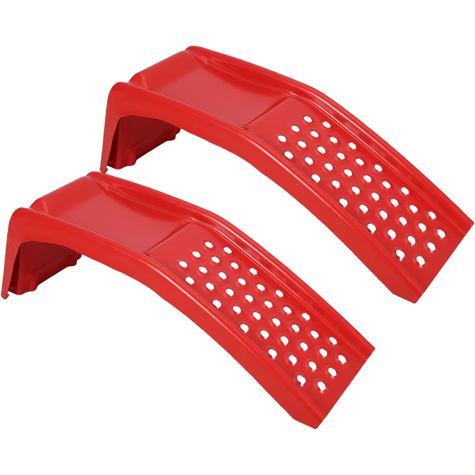 M optimized Pack of 2 8000 LBS Solid Steel Auto Ramp Set Heavy Duty Car ...