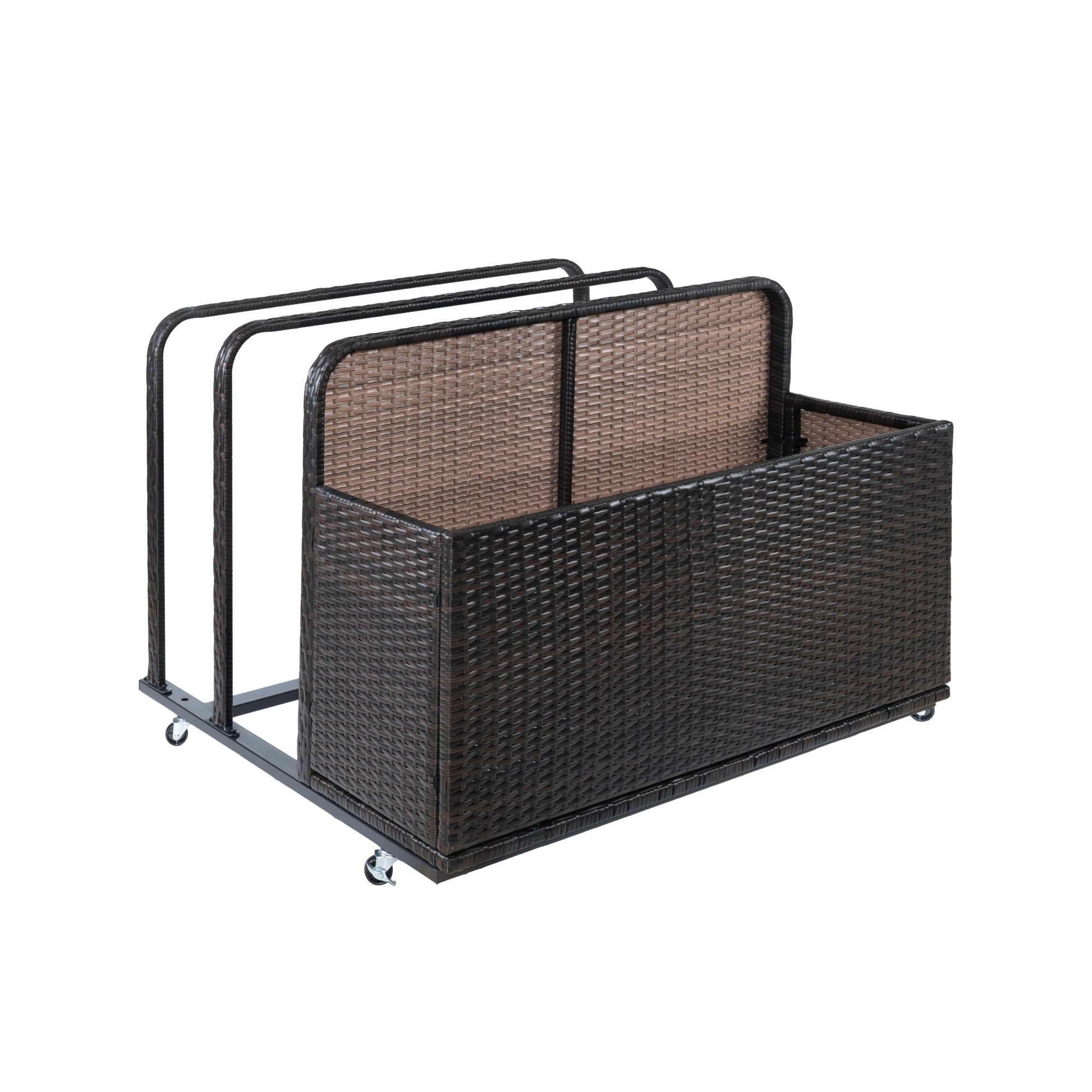 M optimized Poolside Float Storage, Outdoor Storage Basket on Wheels ...