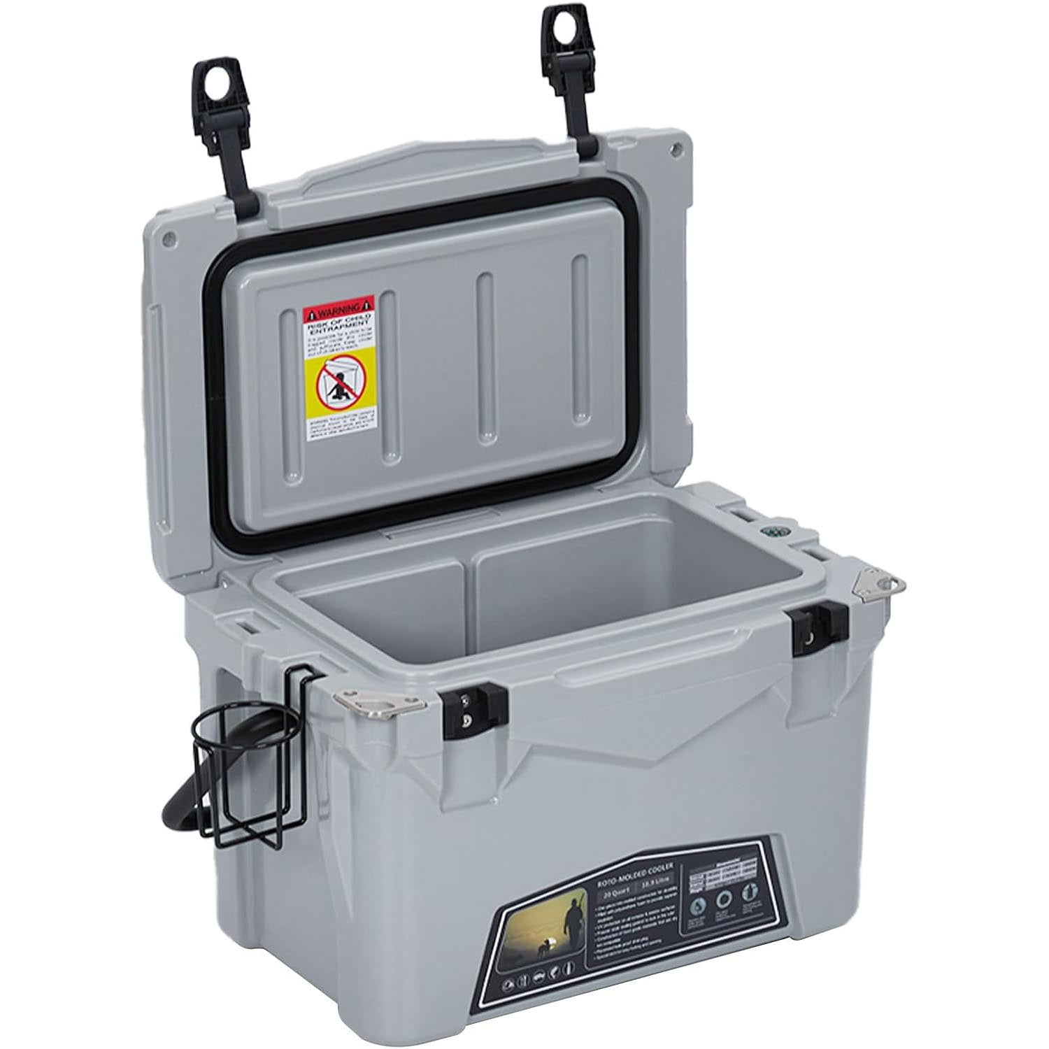 M optimized Portable Ice Cooler Heavy Duty, Versatile Ice Chest with ...