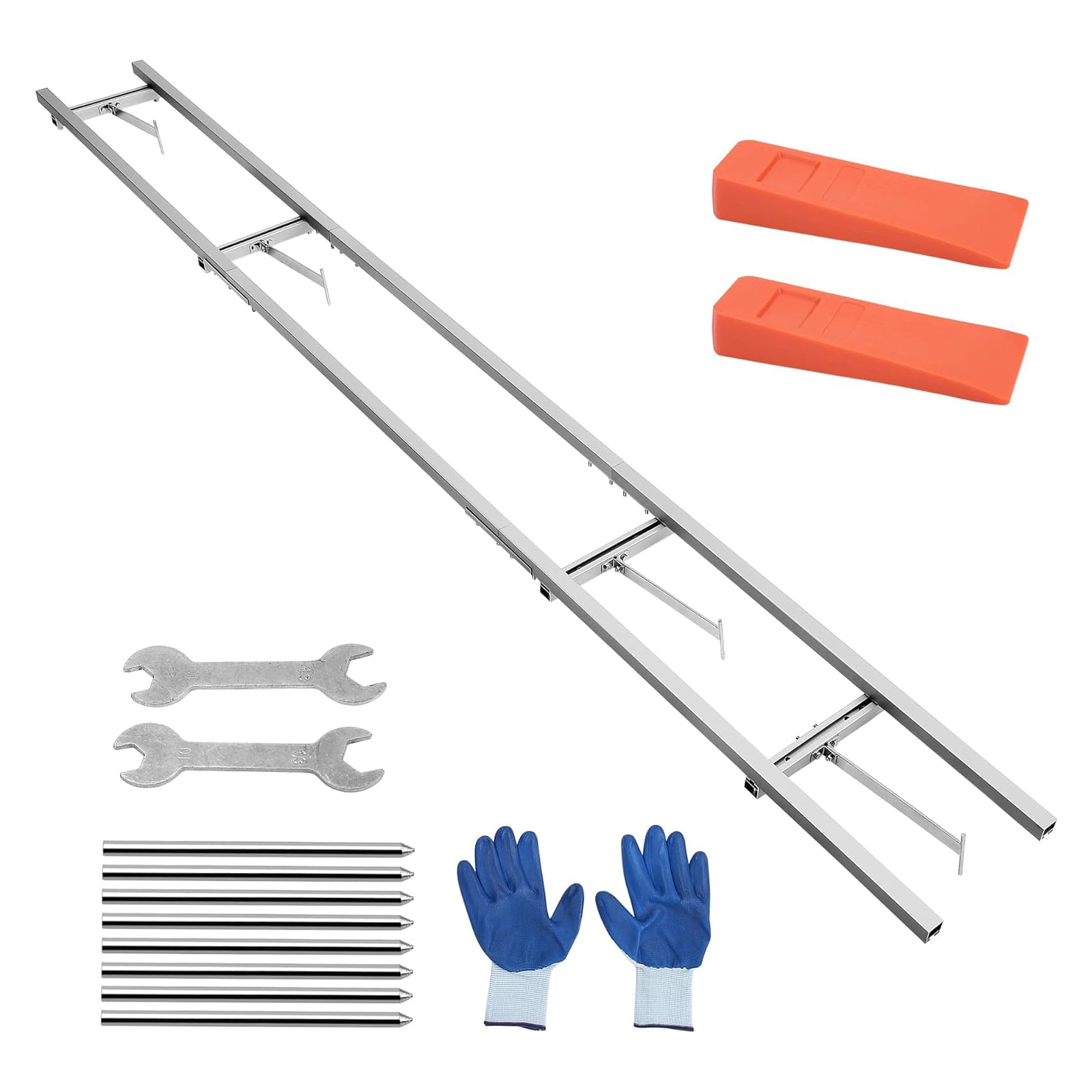 M optimized Rail Mill Guide System 9 FT, 4 Crossbar Kits Work with ...