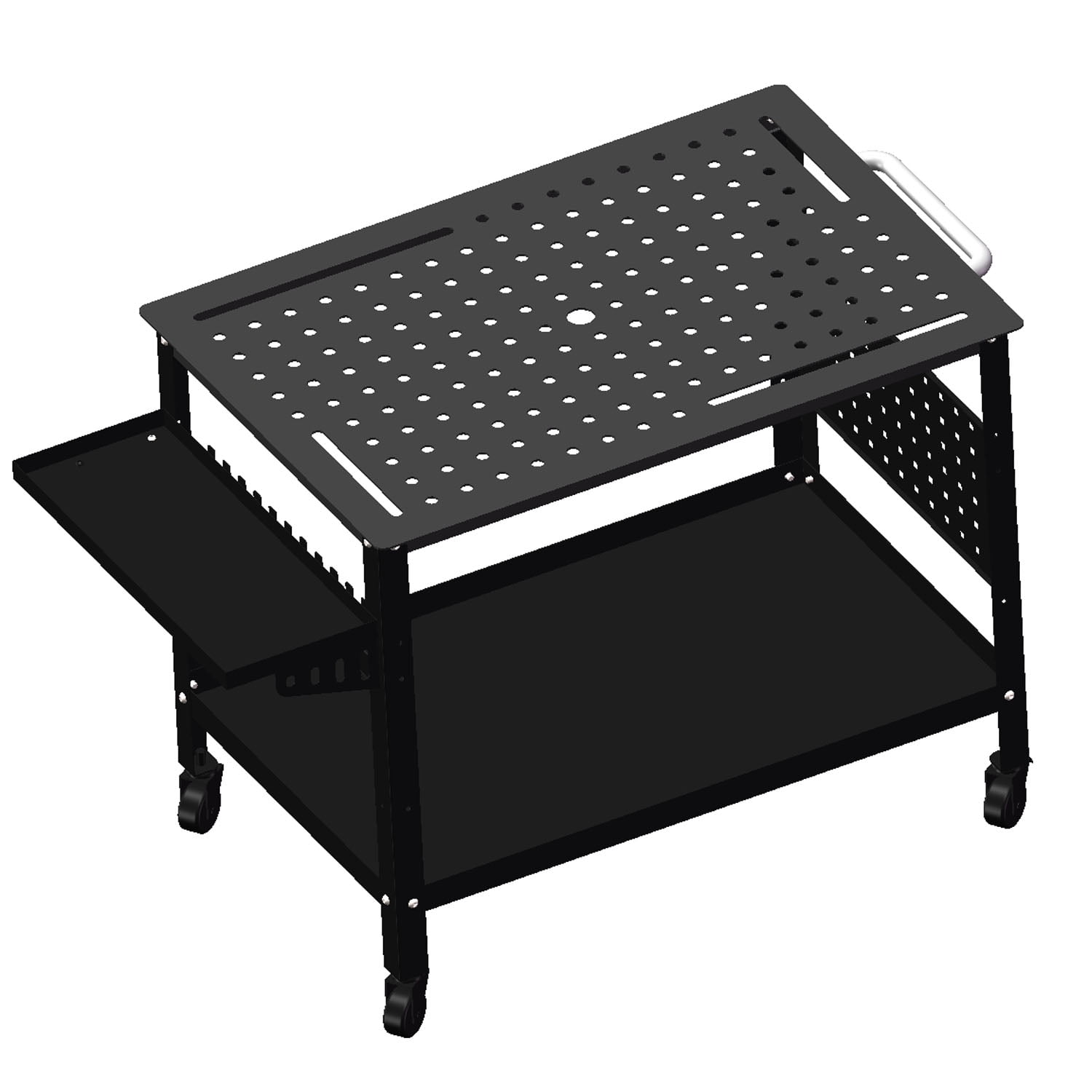 M optimized Rolling Workbench for Garage 36"x24"x29.8" Welding Table ...