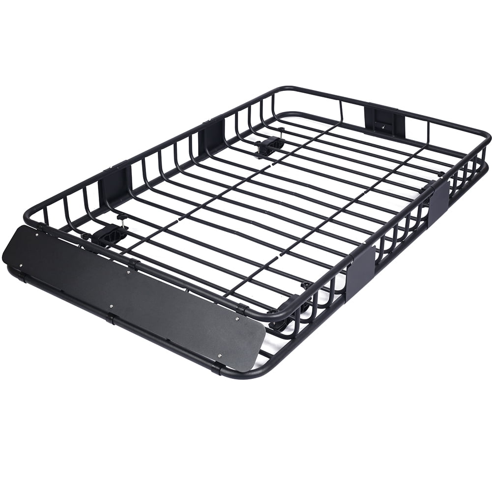 M optimized Rooftop Cargo Carrier Basket Motoring Roof Rack Top Mount ...