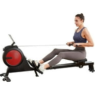 Rowing Machine,Magnetic Rowing Machine for Home,Dual Slide Rail with ...