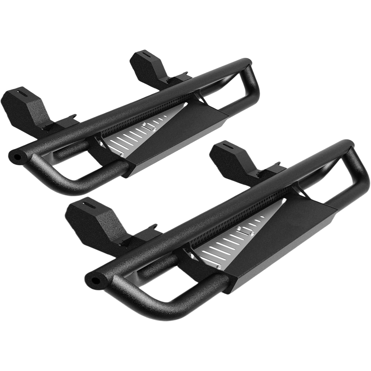 M optimized Running Boards, 6" Drop Side Step Bars for 2018-2024 Jeep ...