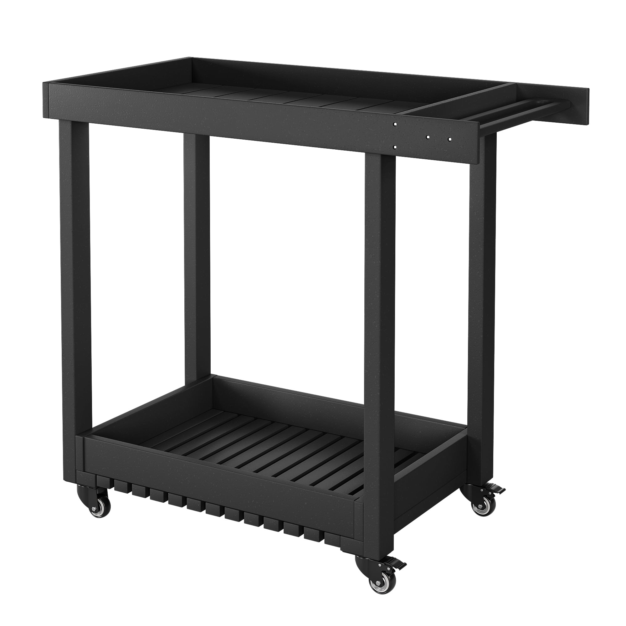 M optimized Service Utility Cart with Wheels, 500lbs Capacity, Heavy ...