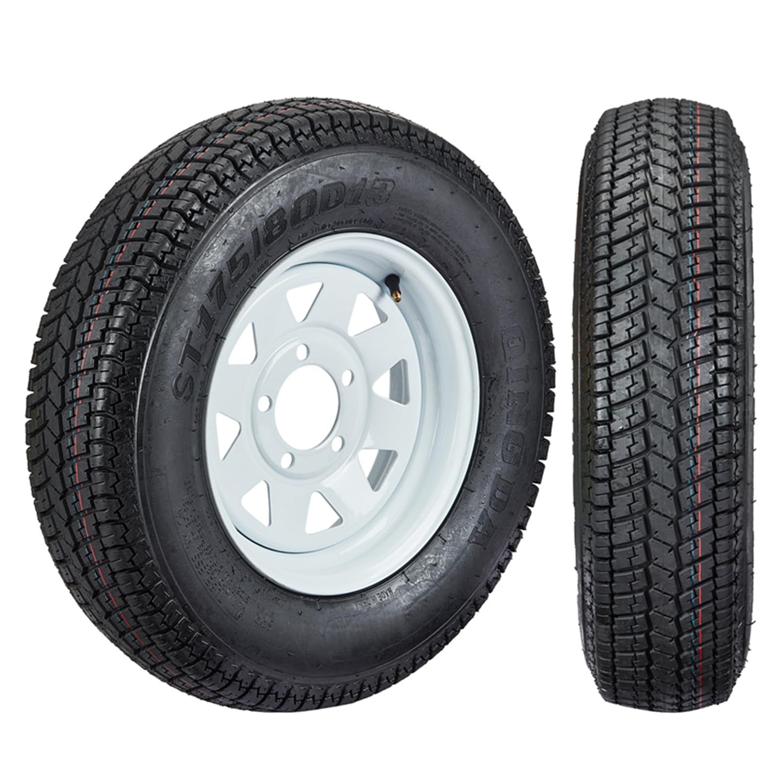 M optimized Set of 2 Trailer Tires ST205 75D14, ST205/75D14 205 75 14 ...