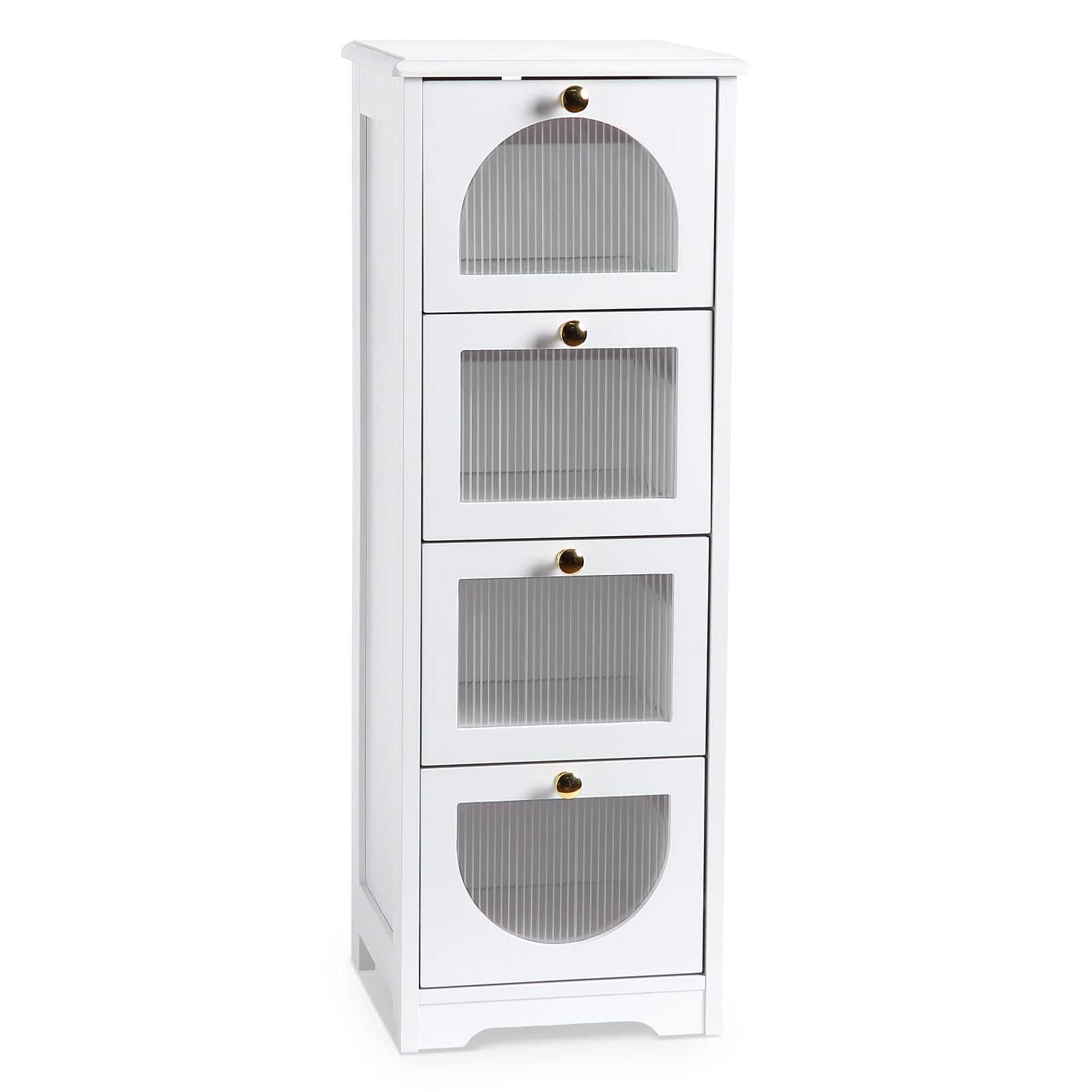 M optimized Small Bathroom Floor Cabinet, Freestanding Storage Cabinet ...