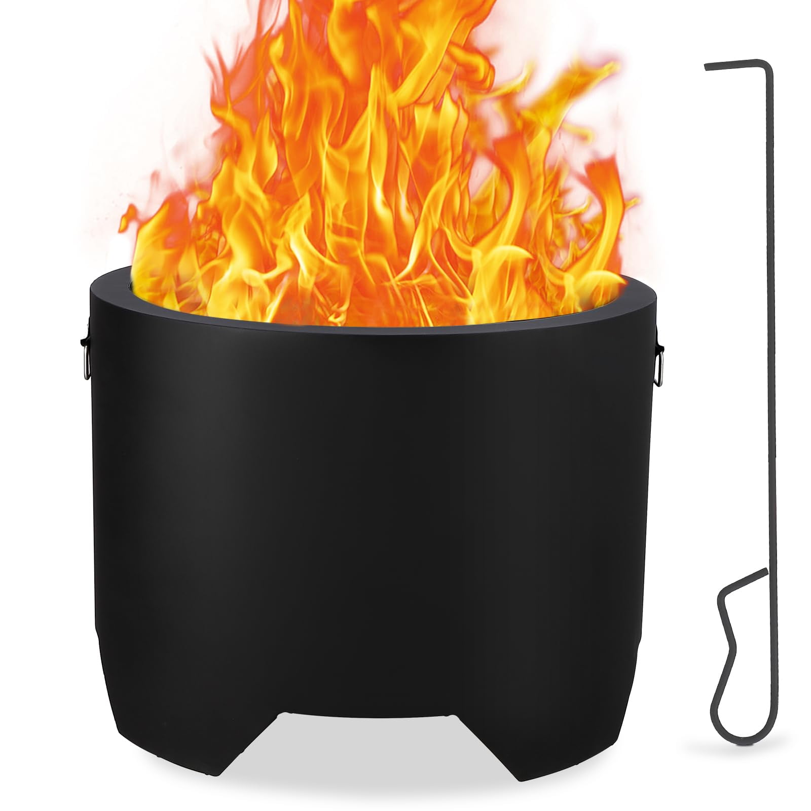 M optimized Smokeless Fire Pits, Outdoor Wood Burning Portable Firepit ...
