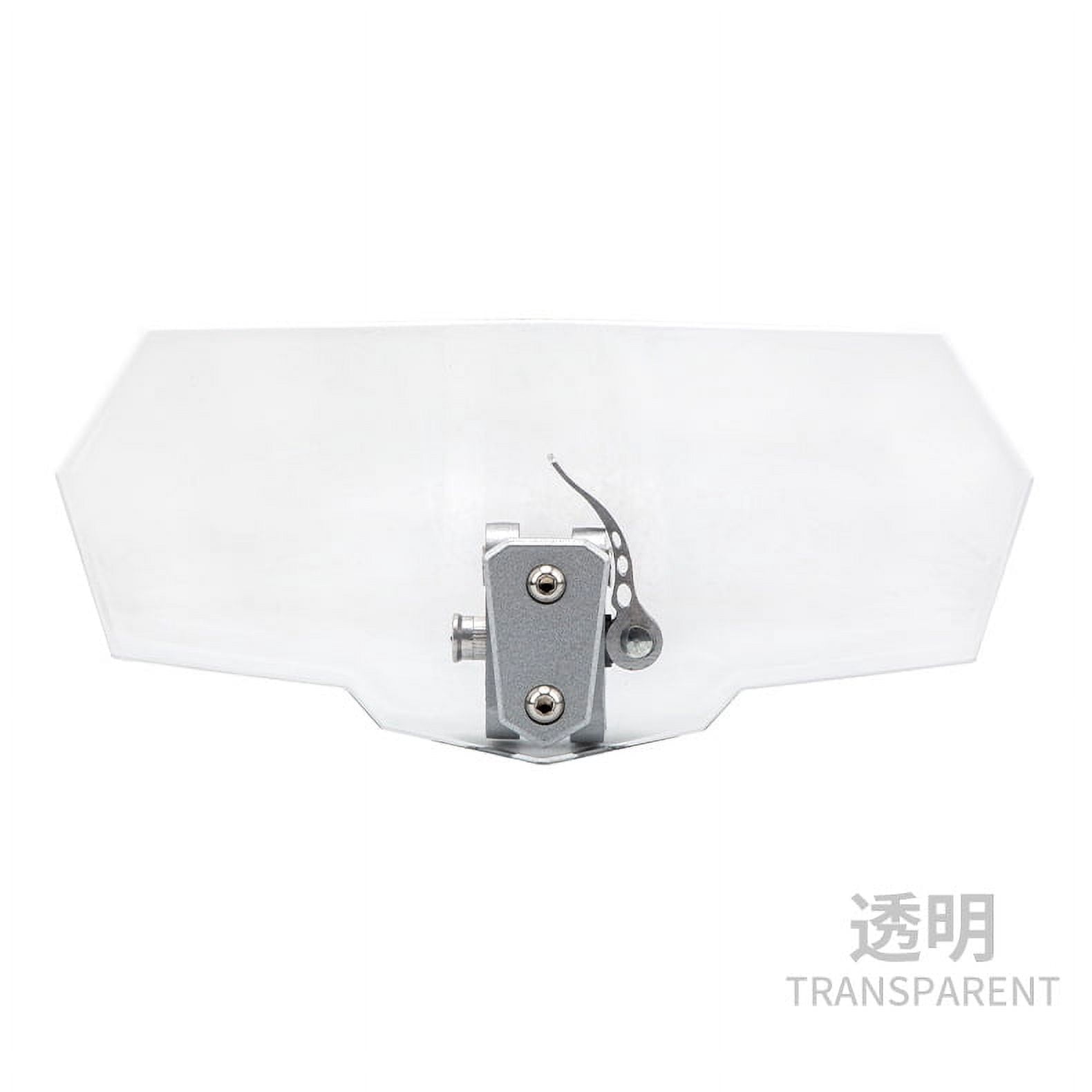 M optimized Universal Motorcycle Windshield Extension Heightened ...