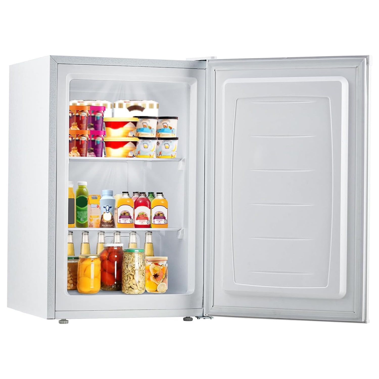 M optimized Upright Freezer, 3.0 Cu.Ft. Compact Mini Freezer with ...
