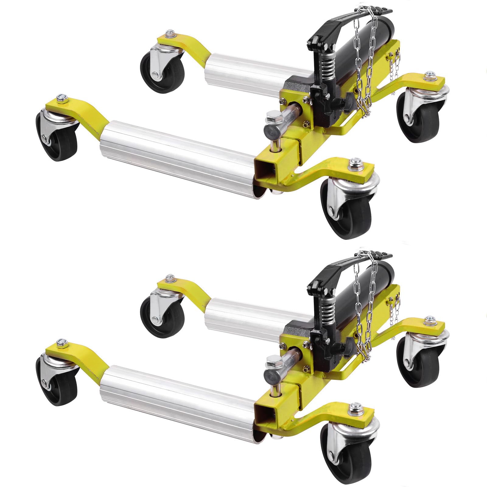 M optimized Wheel Dolly Set of 2, Mechanical 1500Lbs Car Skates, Wheel ...