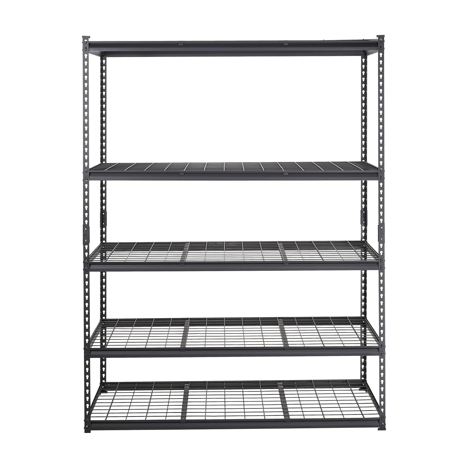 M optimized Wire Shelving Storage Shelves 5-Shelf Adjustable Wire Shelf ...