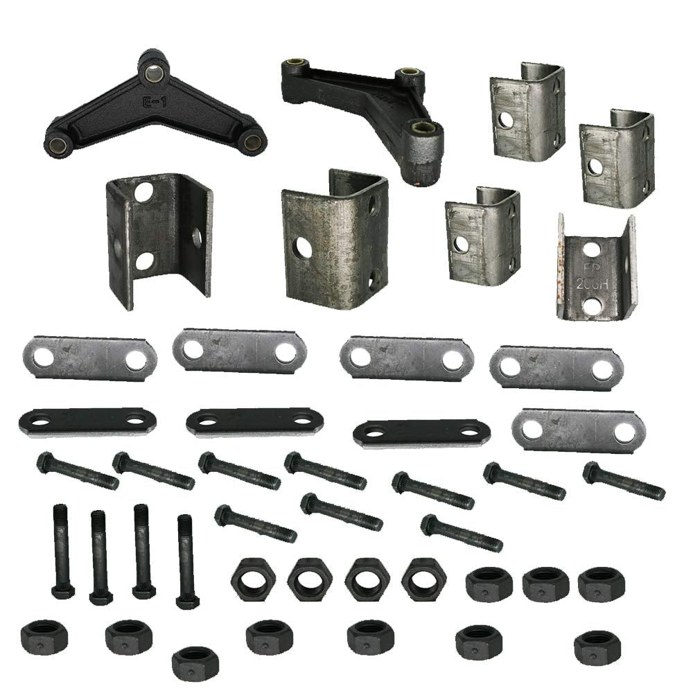 M-parts Trailer Double Eye Tandem Hanger Kit for 3500-7000 lb axles ...