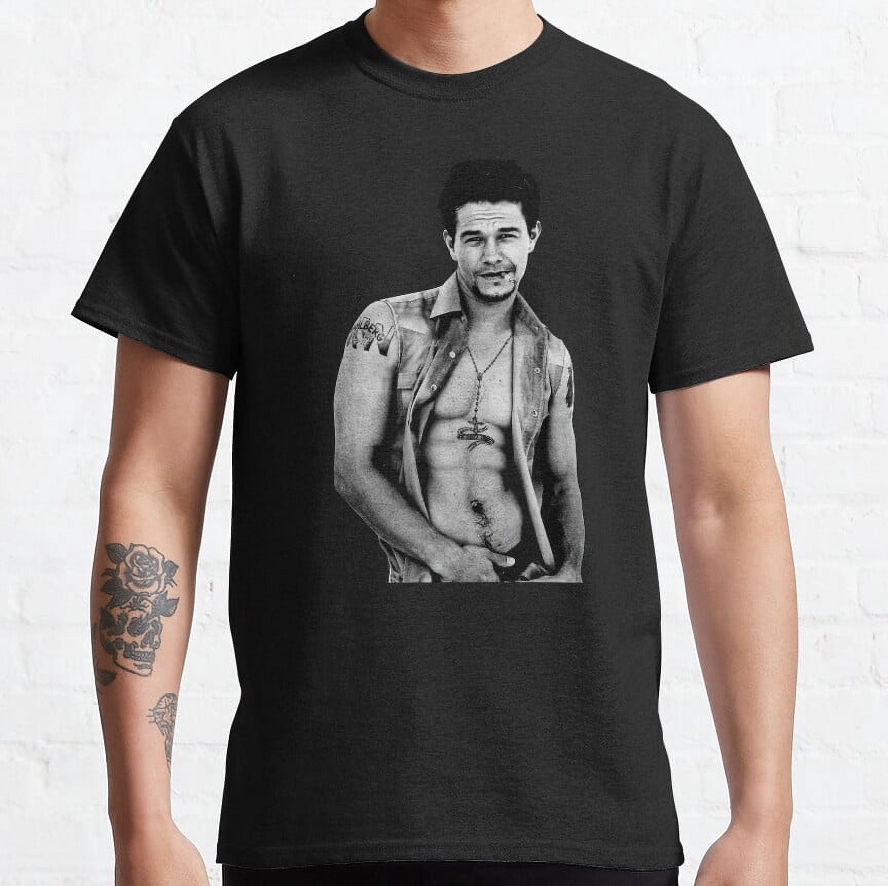 Márký Márk Wahlberg Singer Model Actor Open Shirt Beefcake Photograph ...