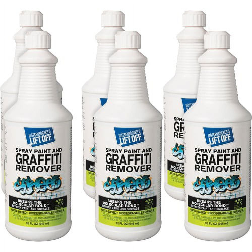 Mötsenböcker's Lift Off Spray Paint/Graffiti Remover - Liquid - 32 fl ...