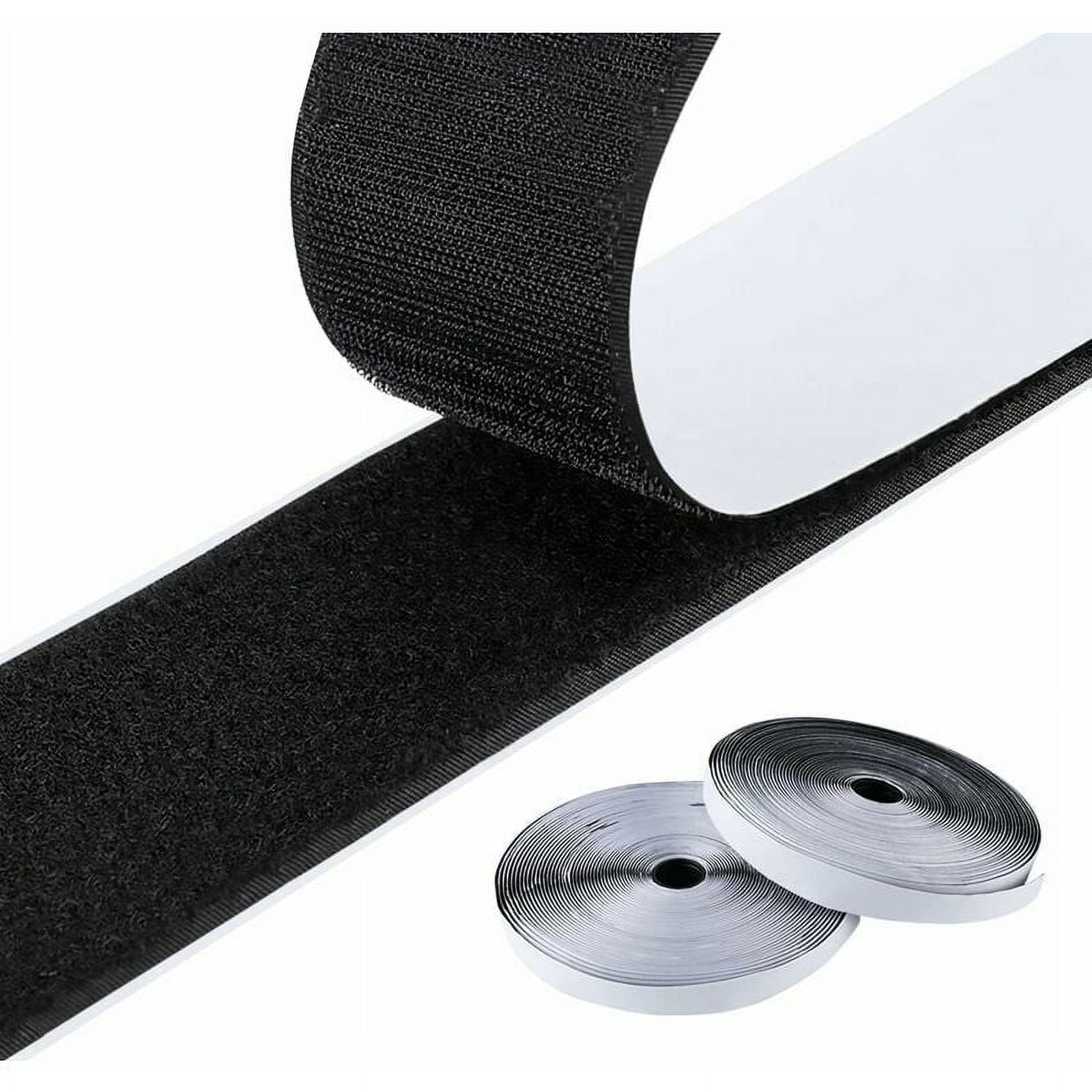 M x 20mm Adhesive Gripper Tape, Self-Adhesive Soft Strip, Double-Sided ...