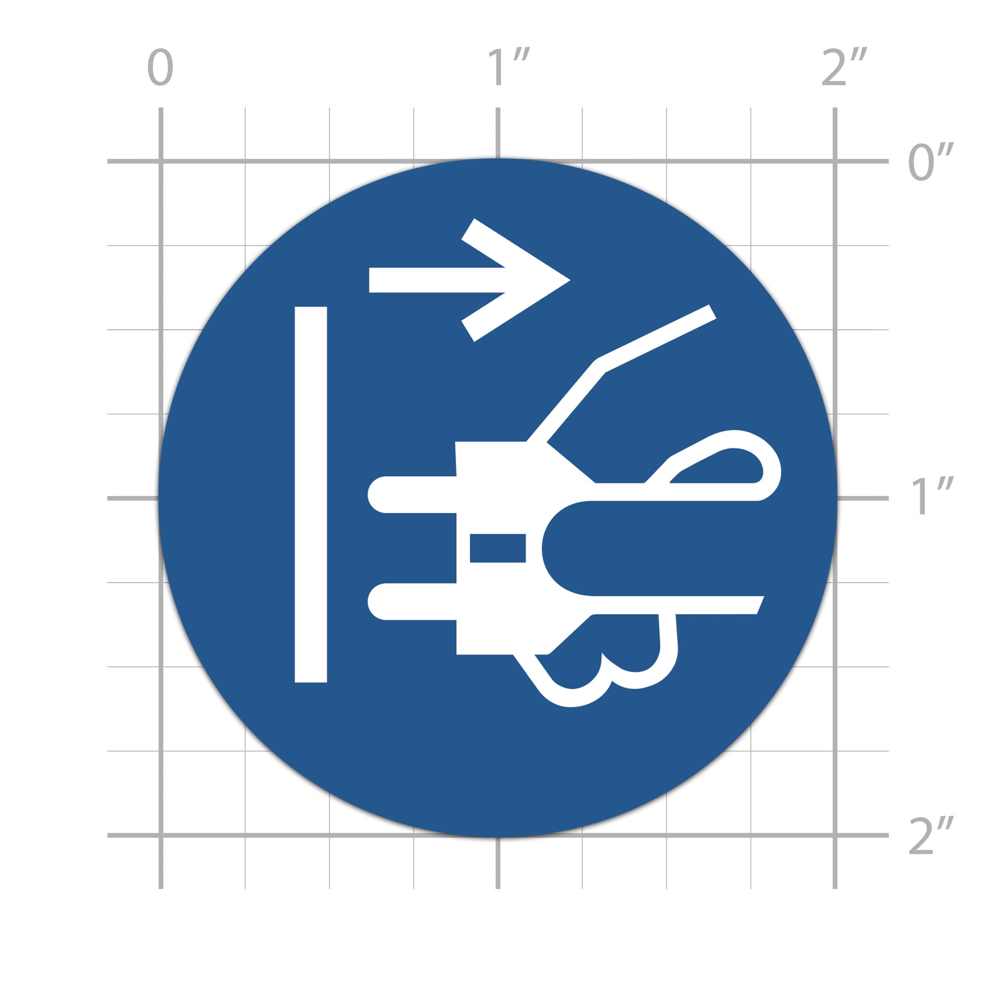 M006 Disconnect Mains Plug From Electrical Outlet Sticker for water ...