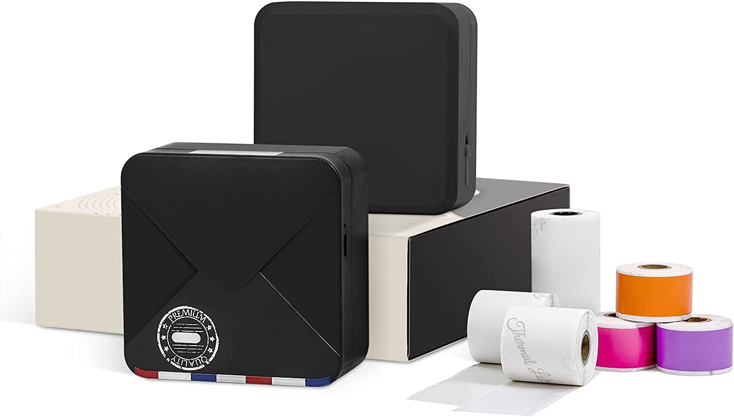 M02S Mini Phone Printer- 300dpi Bluetooth Thermal Tiny Photo Printer ...