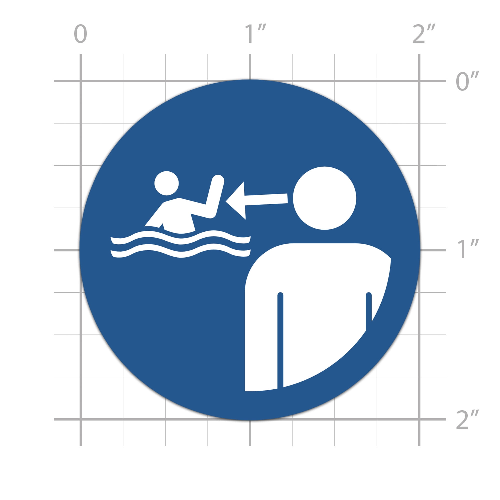 M054 Supervise Children During Aquatic Activities Sticker for water ...