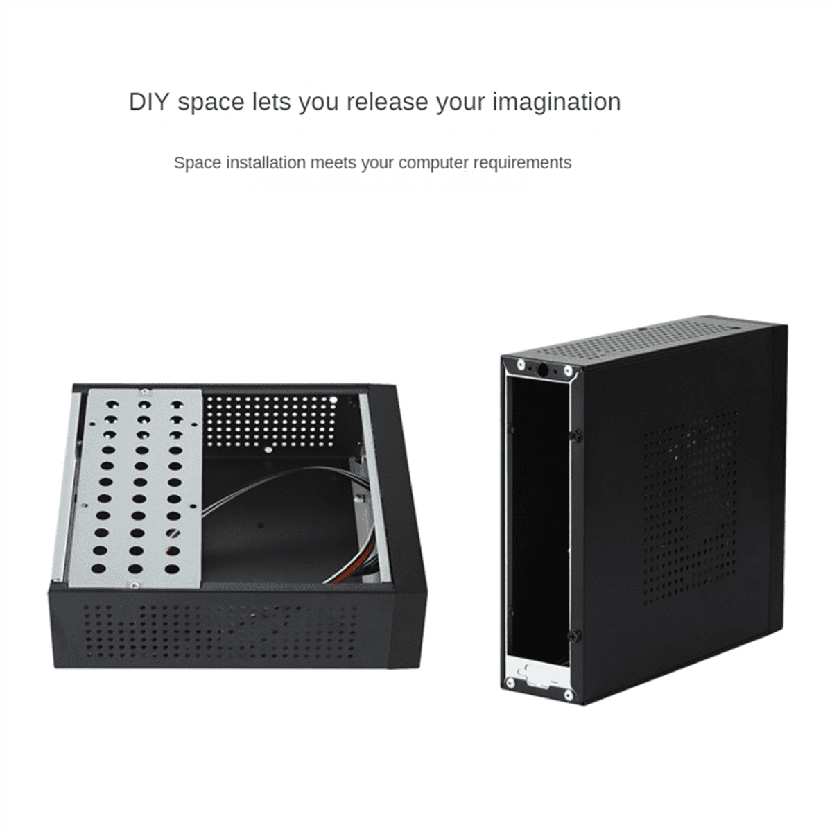 M06 MINI-ITX PC Chassis Versatile & Efficient Industrial Control Case ...
