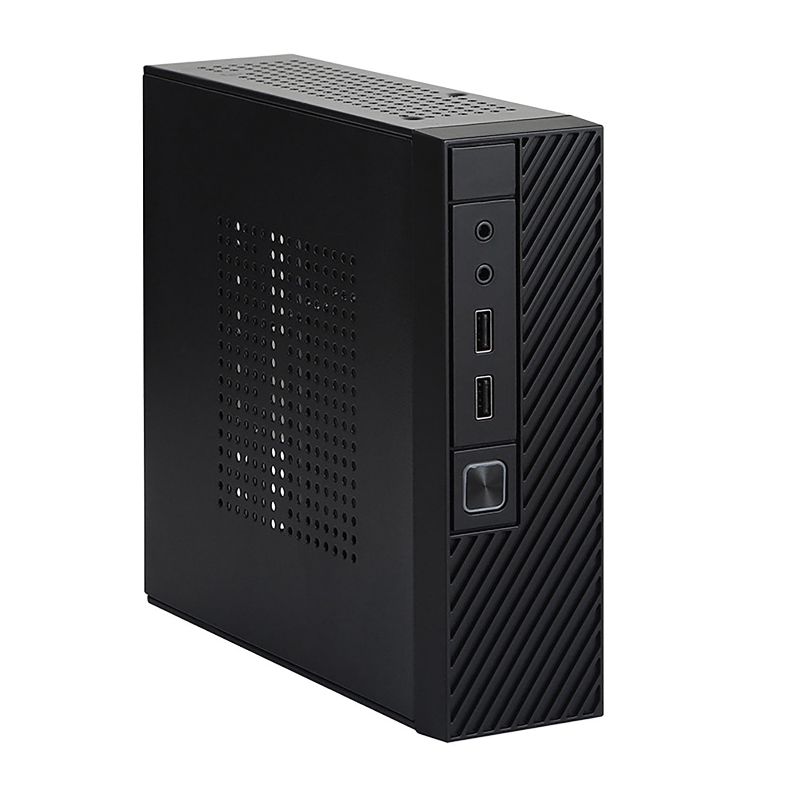 M06 Mini ITX Computer Case USB 2.0 3.0 HD-compatible AUDIO Ports Quick ...