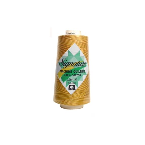 M09 Golden Harvest | Signature Cotton Variegated Thread | 3,000 yd Cone ...