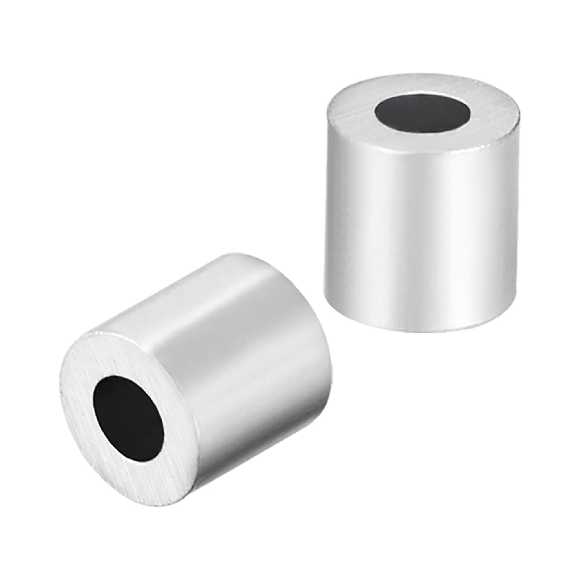 M1.5 Aluminum Sleeve Crimp 1.5mm Steel Wire Rope Button Stop 50 Pcs ...