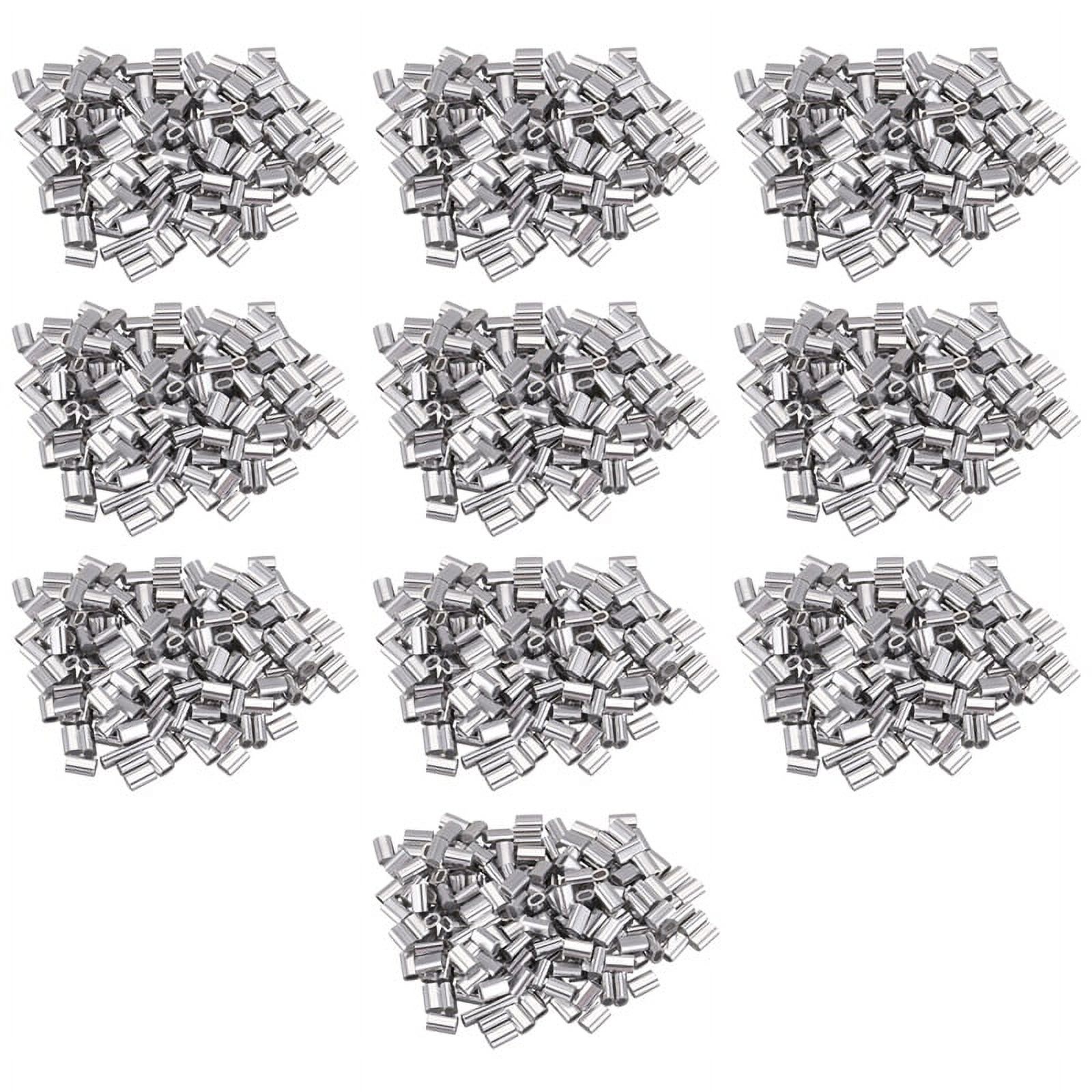 M1.5 Wire Rope Aluminum Ferrule Cable Ties Crimp Wire Rope Chuck ...