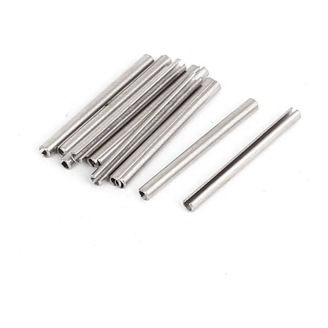 M1.5x20mm 304 Stainless Steel Split Spring Roll Dowel Pins Fasteners ...