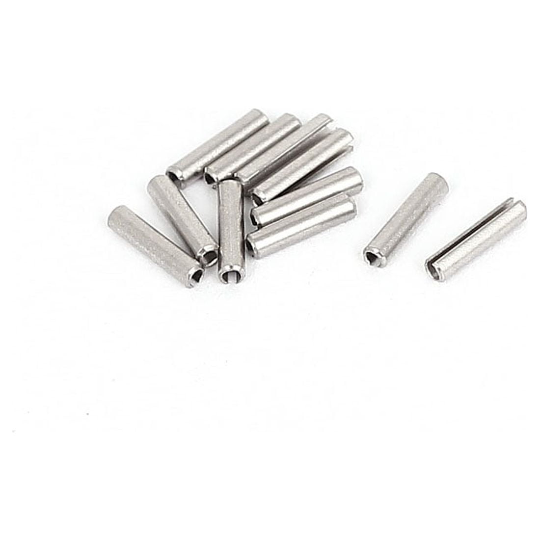 M1.5x8mm 304 Stainless Steel Split Spring Roll Dowel Pins Fasteners ...