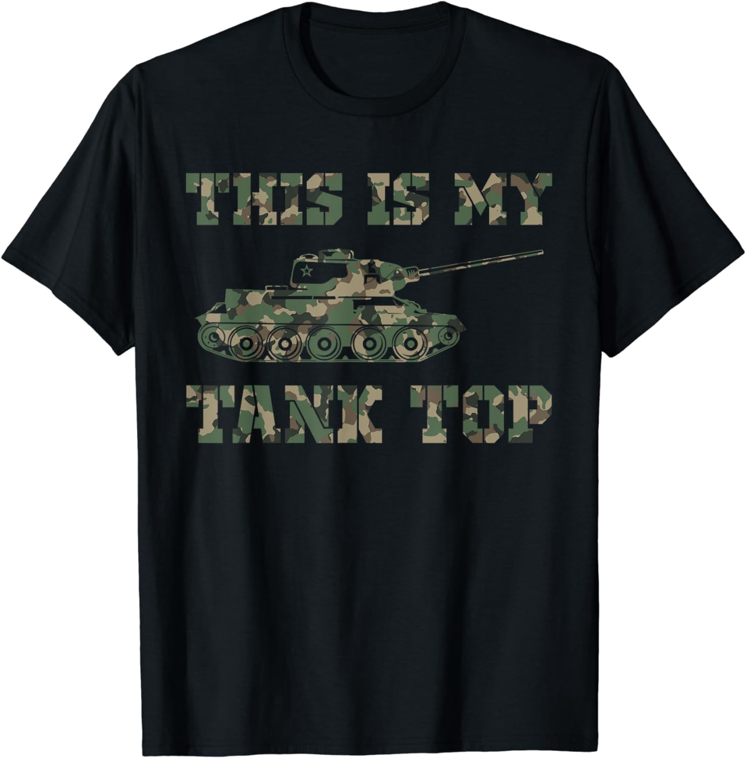 M1 Abrams Tank Funny Sarcastic Military Pun T-Shirt - Walmart.com
