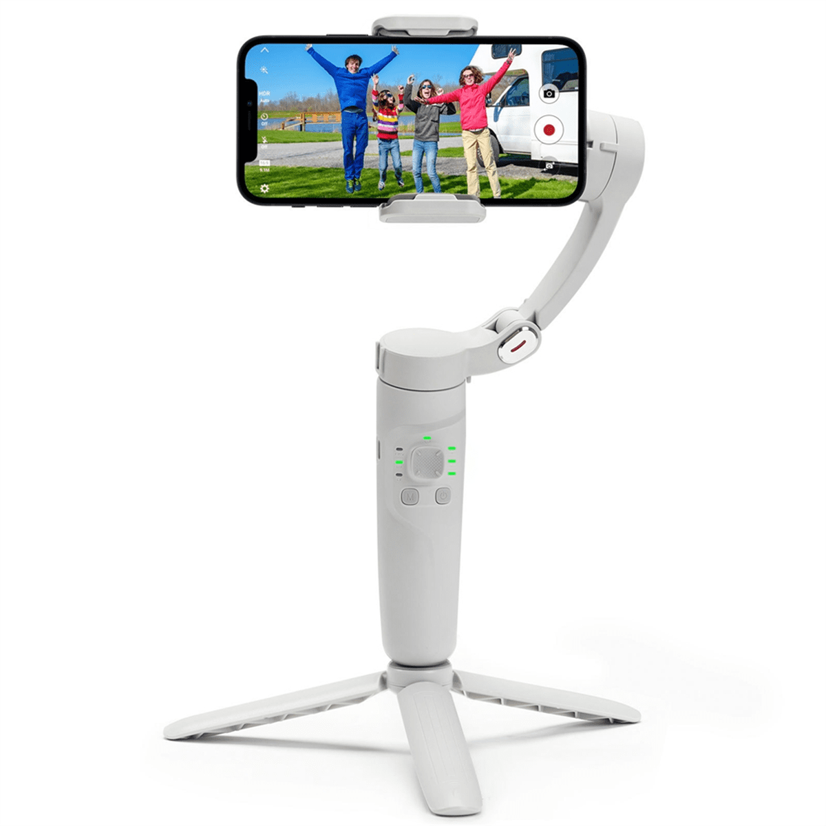 M1 Gimbal Handheld Stabilizer Selfie Stick Holder Shake Video Record 3 ...