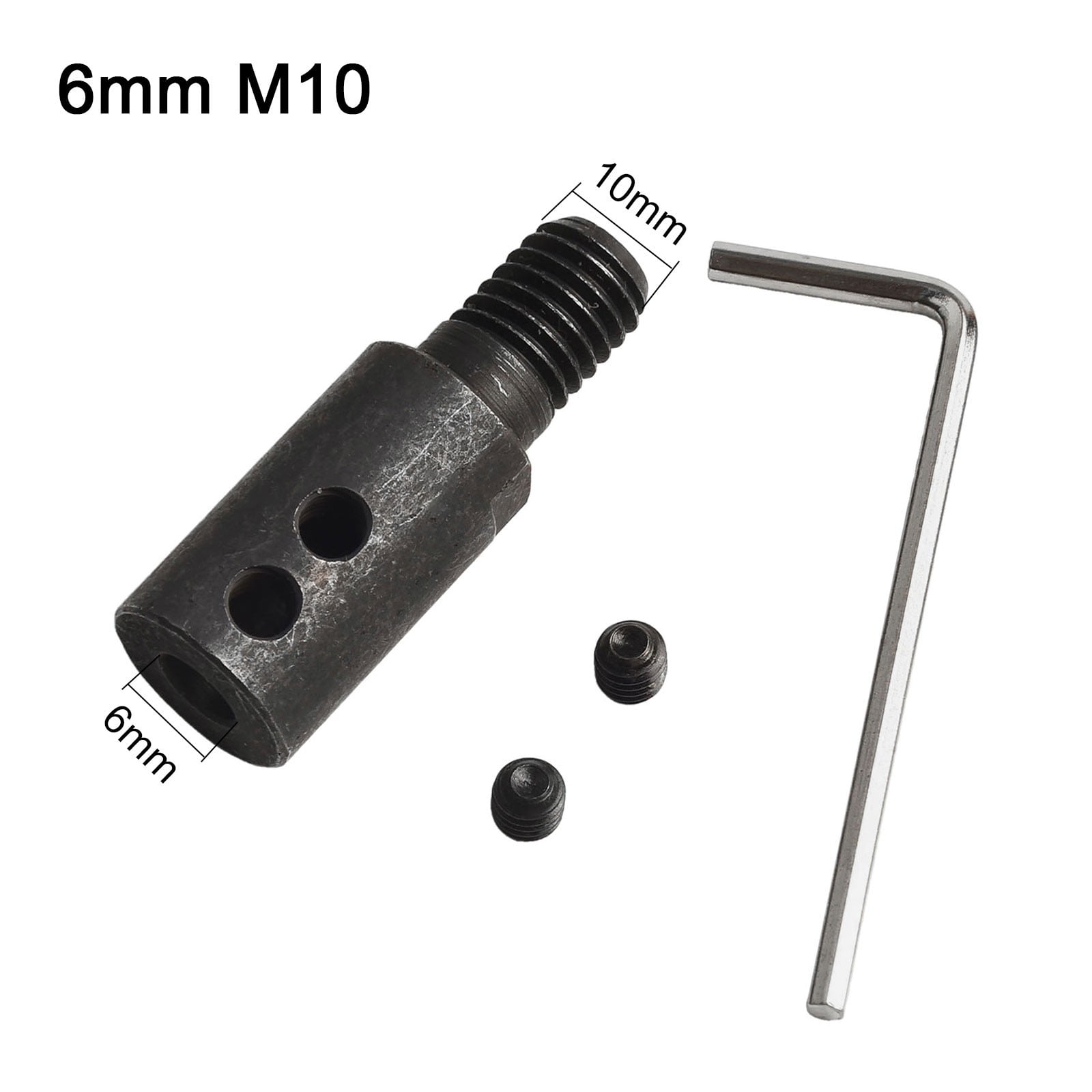 M10 Adapter Saw Blade Connecting Rod Shaft Angle Saw Grinder Coupling 5 ...