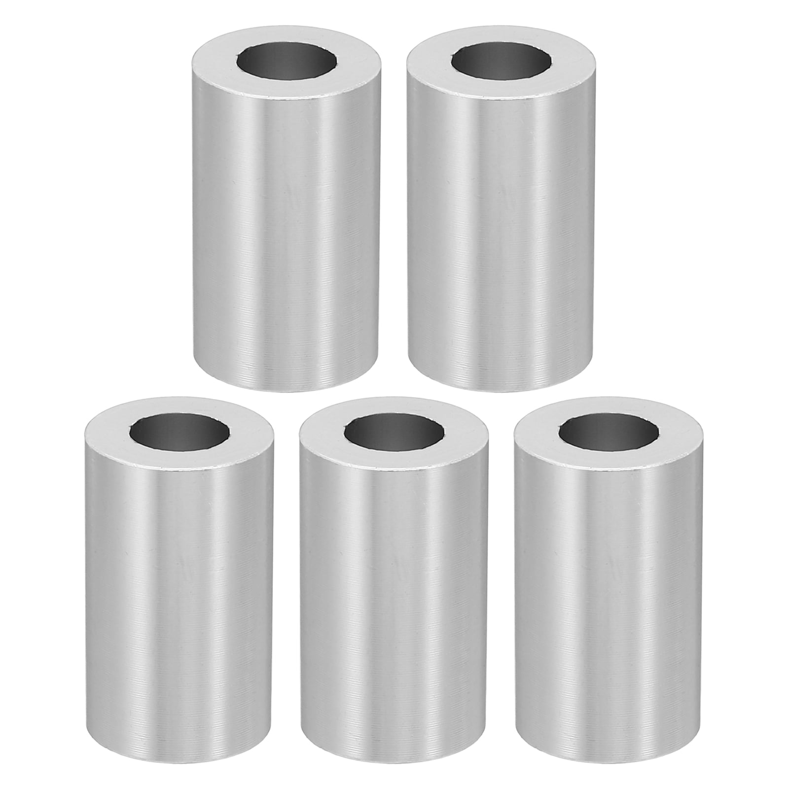 M10 Aluminum Spacer,5 Pcs Metal Spacer Aluminum 3/8"ID X3/4"OD X1-1/4"L ...