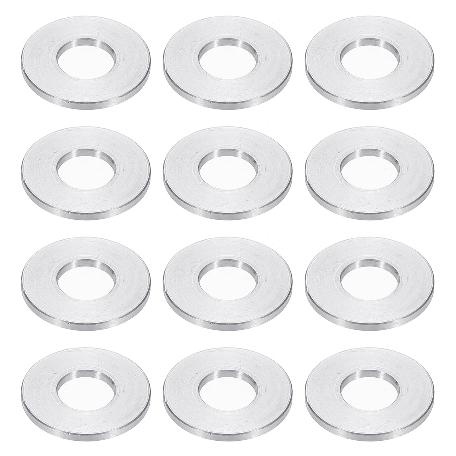 M10 Aluminum Spacers, 12 Pcs Metal Spacers Aluminum 10.5mm ID x 24mm OD ...