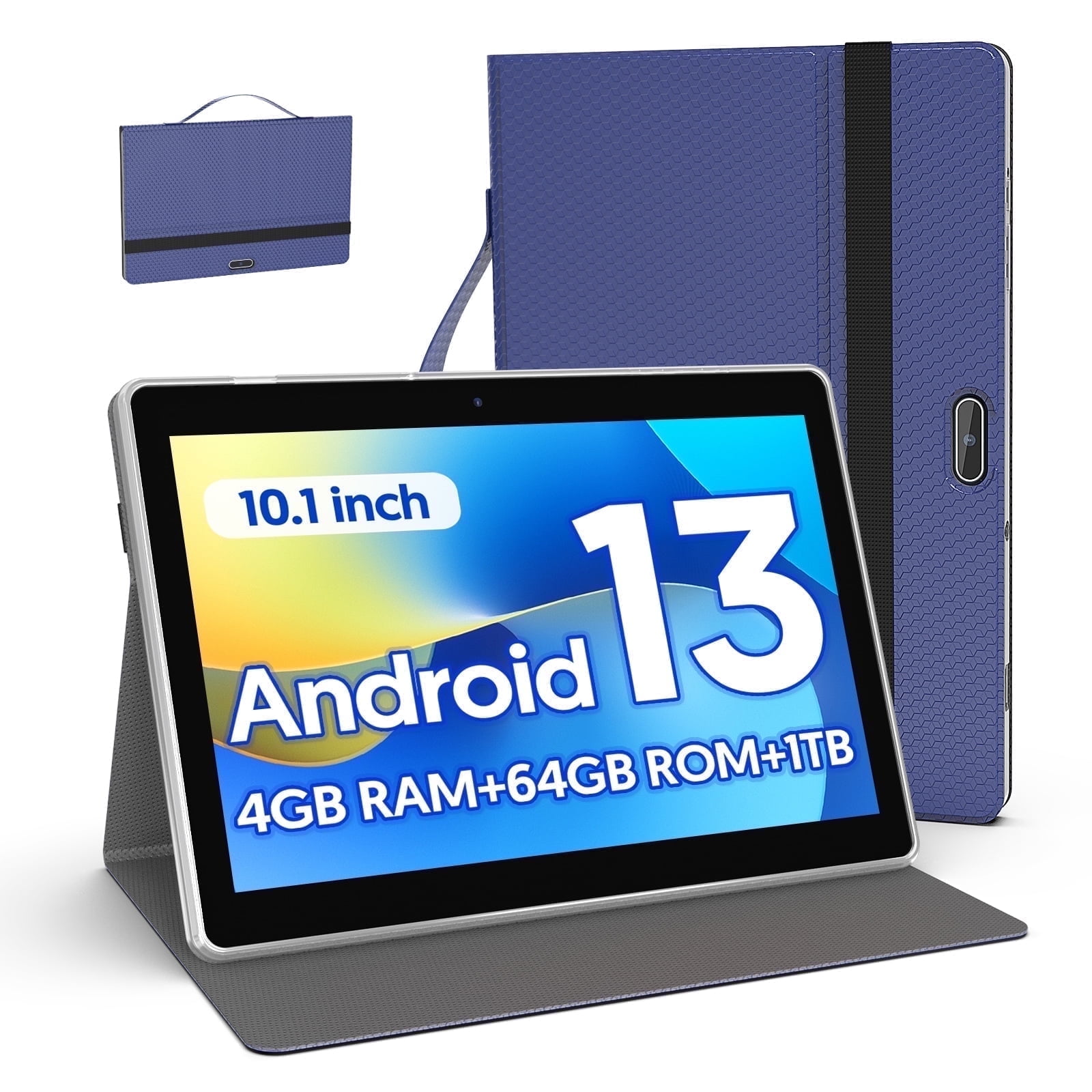 Android 13 Tablet 10 inch Tablet with Keyboard Wireless Mouse Stylus, 4 ...