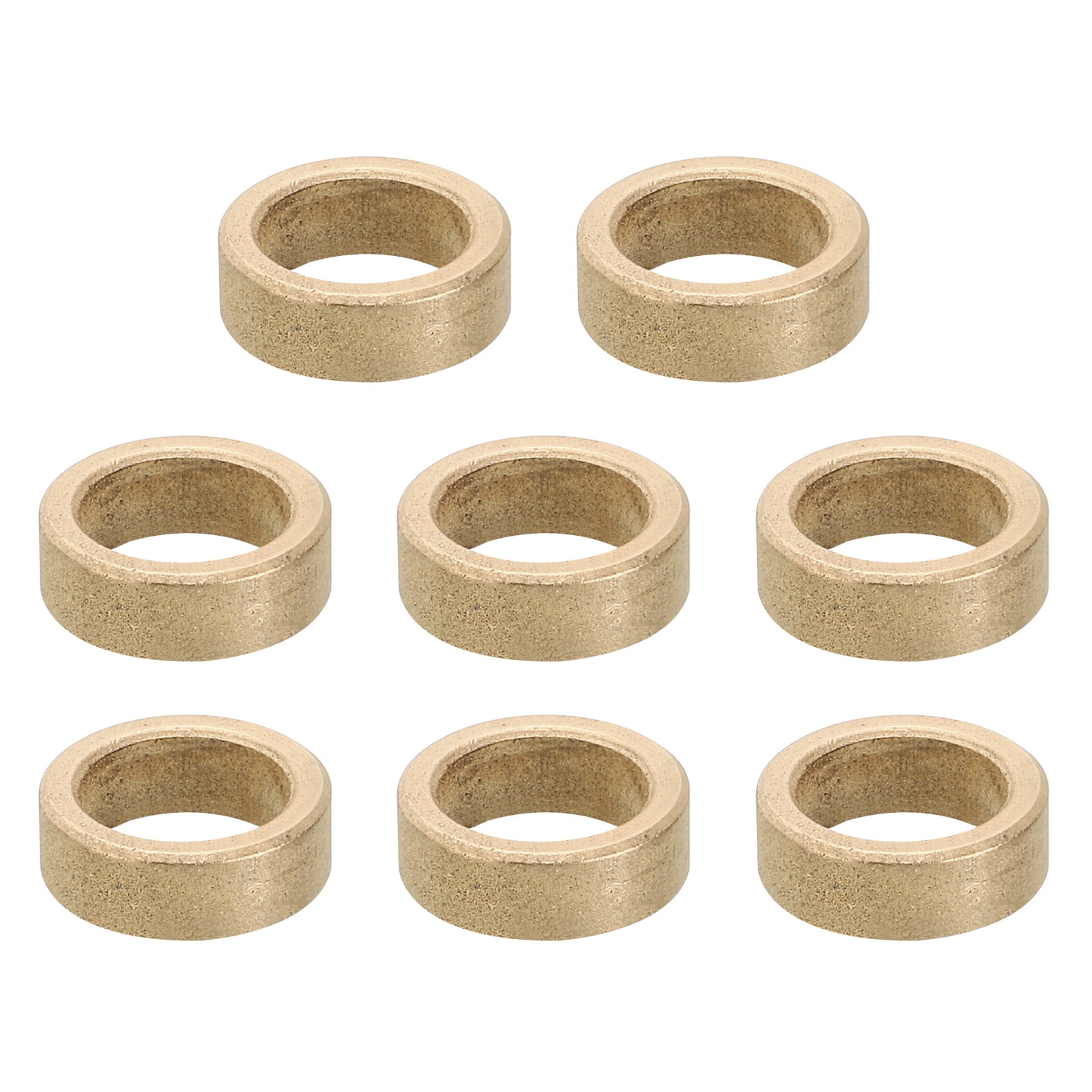 M10 Brass Spacers, 8 Pcs Metal Spacer Brass 10mm ID x 14mm OD x 5mm L ...
