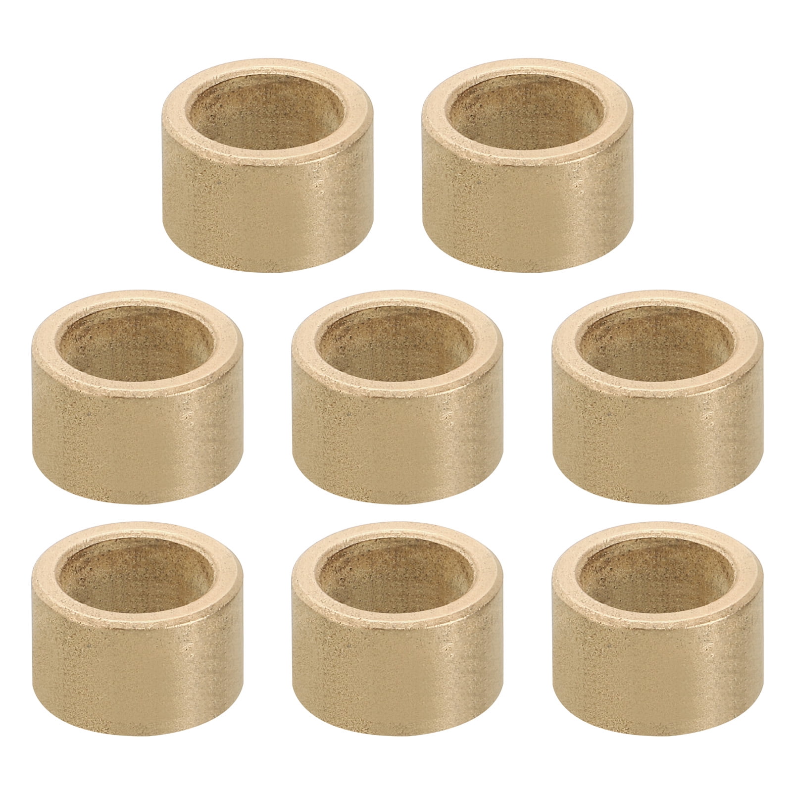 M10 Brass Spacers, 8 Pcs Metal Spacer Brass 10mm ID x 14mm OD x 9mm L ...