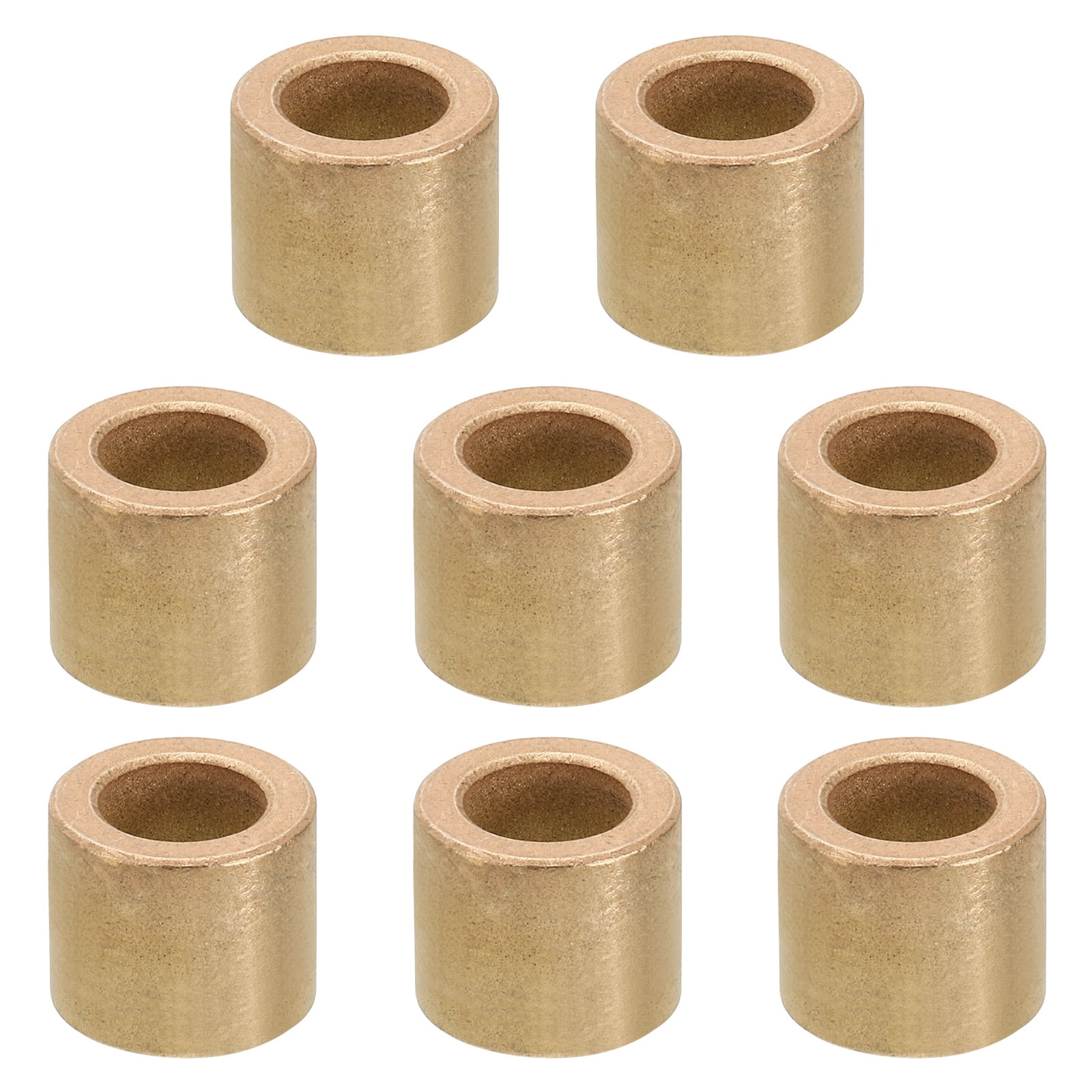 M10 Brass Spacers, 8 Pcs Metal Spacer Brass 10mm ID x 16mm OD x 15mm L ...