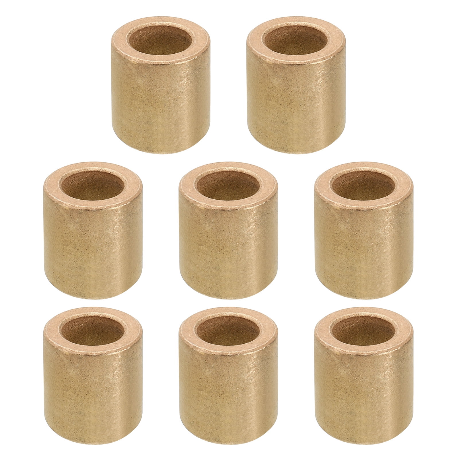 M10 Brass Spacers, 8 Pcs Metal Spacer Brass 10mm ID x 16mm OD x 18mm L ...