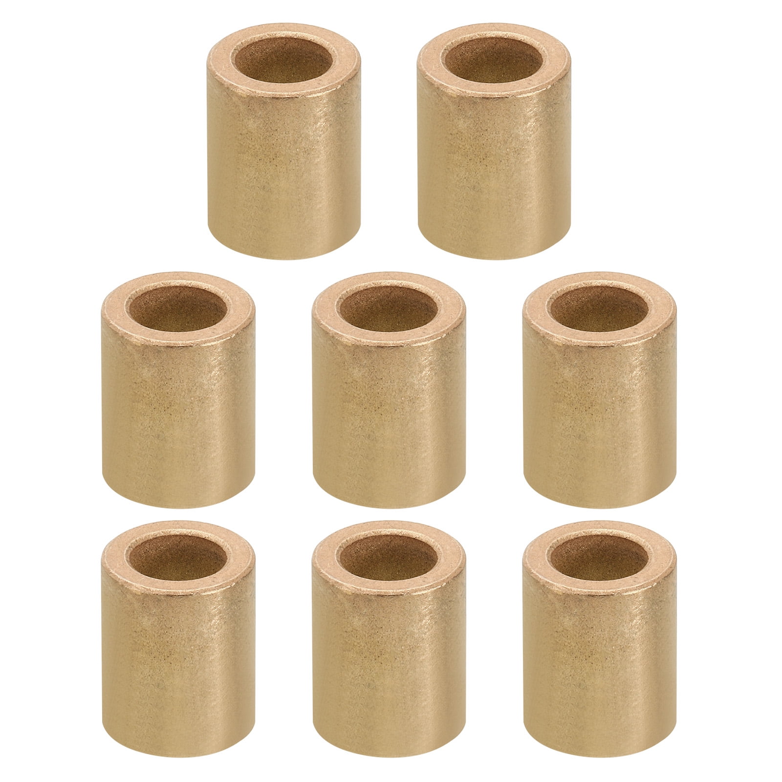 M10 Brass Spacers, 8 Pcs Metal Spacer Brass 10mm ID x 16mm OD x 20mm L ...