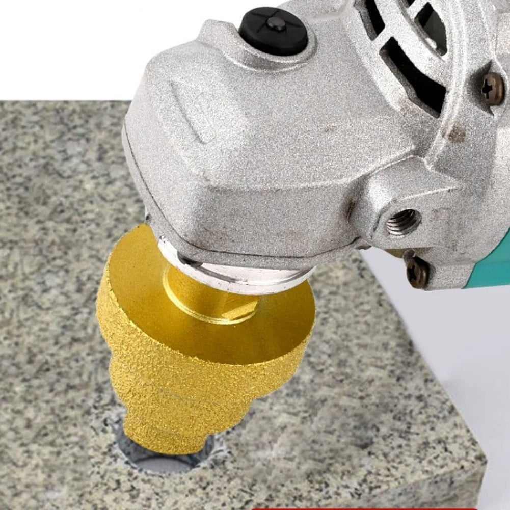 M10 Chamfer Router Bits Hole Saw Milling Tile Cutter Marble Concrete ...