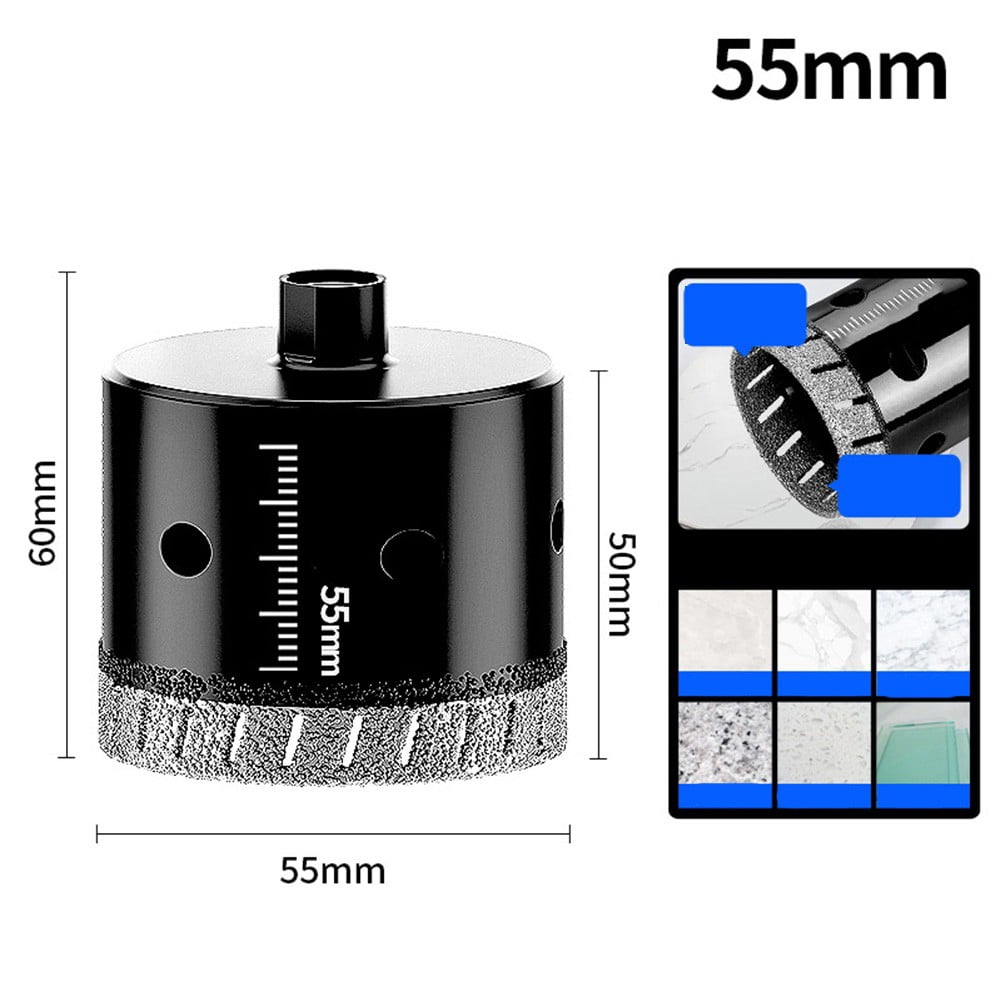 M10 Dry Drill Bit 20-90Mm Hole Opener For Angle Grinder For Marble ...