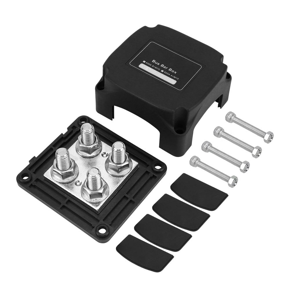 M10 For Auto RV Marine Truck Boat Heavy Duty 400A 48V Bus Bar - Walmart.com
