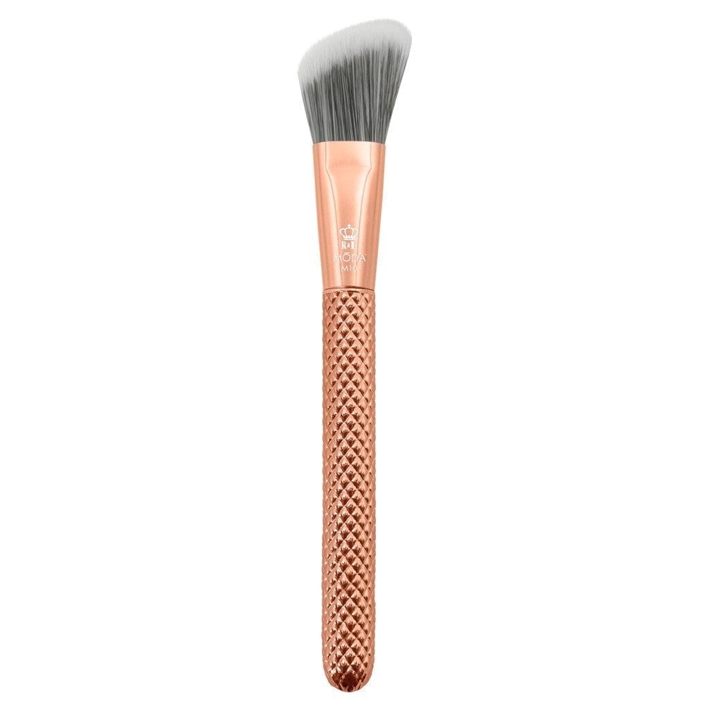 Moda Brush Metallic Angle Foundation Makeup Brush - Walmart.com