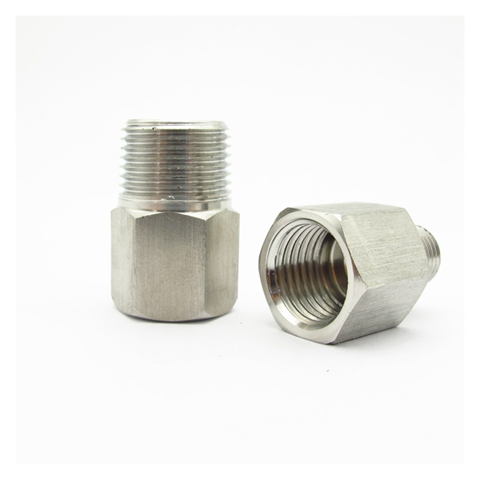 M10 M14 M16 M20 1/8" 1/4" 3/8" 1/2" BSP Male To Female Thread 304 Stainless Steel High Pressure ...