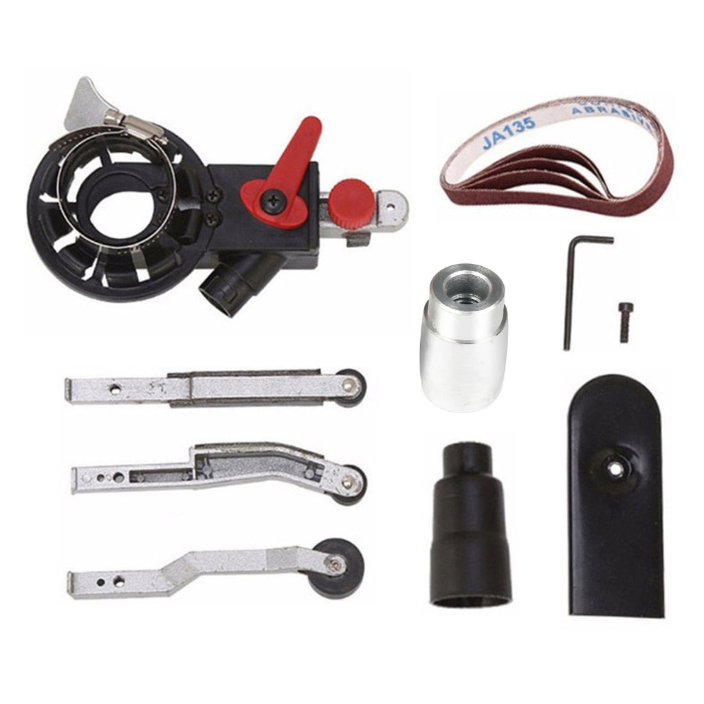M10/M14 Sanding Belt Adapter Attachment Converting 100/115/125mm ...